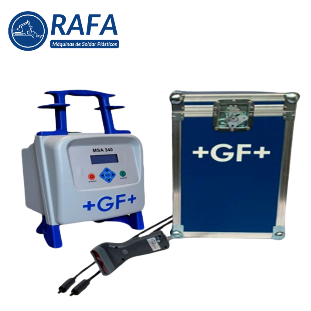 Máquina de termofusión y electofusión para HDPE-Georg Fischer +GF+ ...